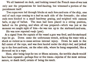 Keelhauling, in Living Color « Swordplay & Swashbucklers